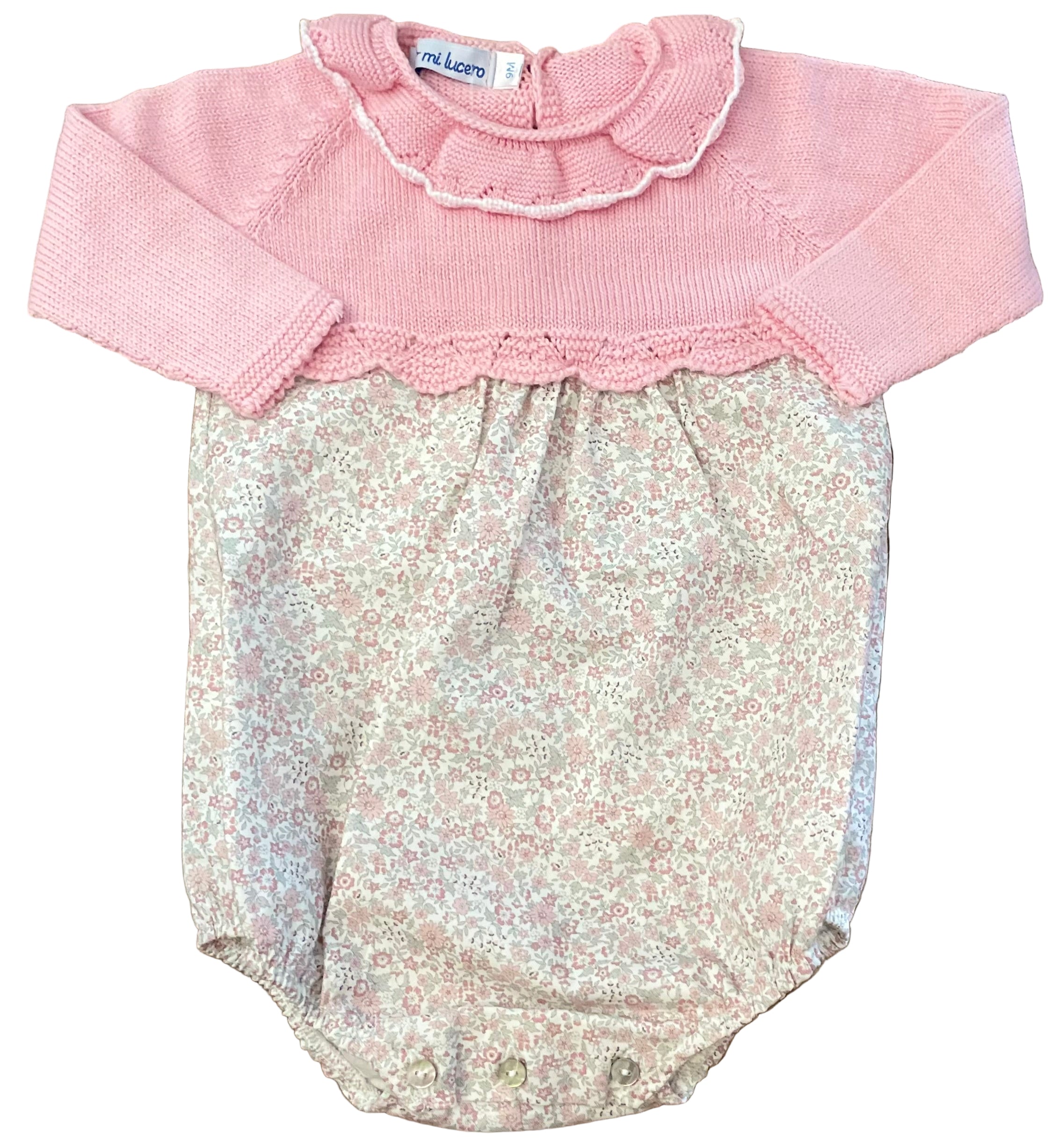 Peony Pink Floral Sweater Knit Bubble – Shutterbugs Boutique